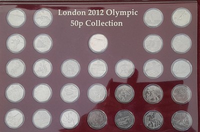 Olympic 50p Complete Set for sale | eBay