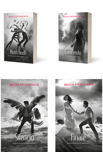 Becca Fitzpatrick Saga Hush, Hush 4-Book Paperback Collection | eBay