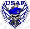 STICKER USAF Air Force Security Forces Logo | eBay