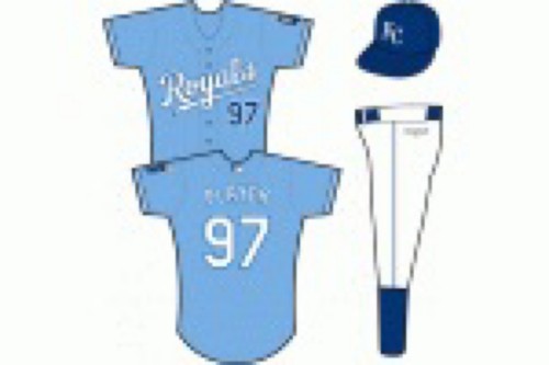 Kansas City Royals Baseball Logo Poster Art Print 12x8in Metal Sign ...