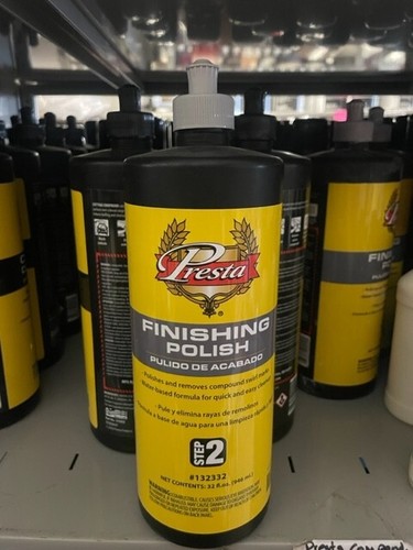 Presta 132332 Finishing Polish High Gloss Swirl-Free Finish (32 oz) 1 ...