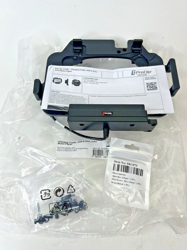 ProClip 216381 Charging Cradle, USB-A Host, 6-Pin For Zebra ET40/ET45 8 ...