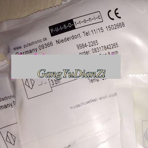 1PCS NEW FOR PULSOTRONIC Proximity Switch Sensor KJ8-M18MN50-DPS-V2 ...