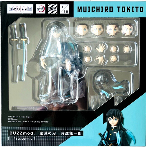 BUZZmod. KIMETSU NO YAIBA "DEMON SLAYER" MUICHIRO TOKITO With bonus NEW ...