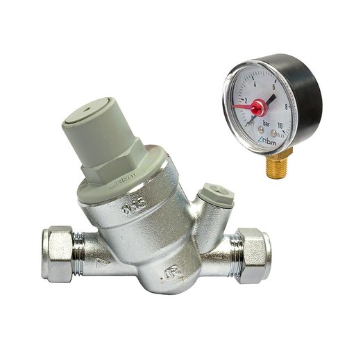 Inta 15mm Pressure Reducing Valve with Gauge BNIB PRV22331510.1 | eBay UK