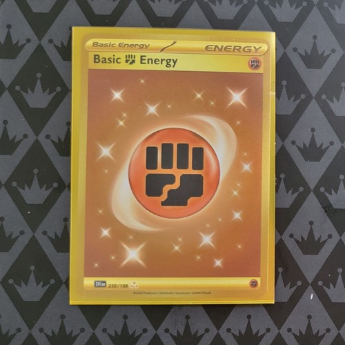Basic Fighting Energy 258/198 - Scarlet & Violet - Pokemon TCG - Ultra ...