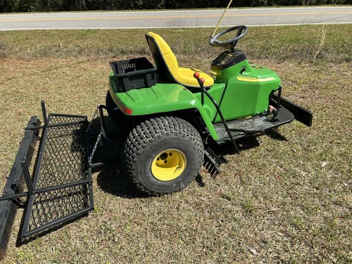 JOHN DEERE 1200A INFIELD NAIL RAKE DRAG BUNKER RAKE TORO SAND PRO ...
