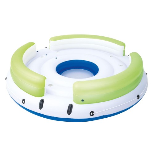 Bestway CoolerZ Lazy Dayz 6-Person Inflatable Floating Pool Raft ...