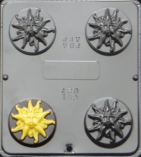 Sunburst 2 1/2" Mold for Soap or Chocolate Candy Mold 027 NEW | eBay