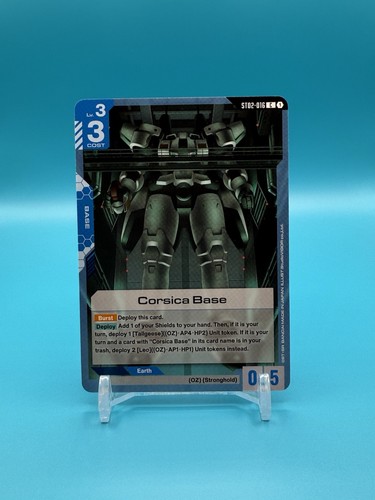 Corsica Base - Starter Deck 02: Wings Of Advance - Gundam TCG - ST02-016 - NM | eBay