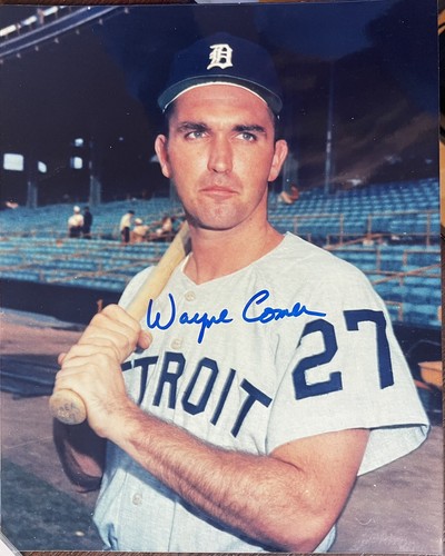 Wayne Comer Autographed 8x10 1968 Detroit Tigers | eBay