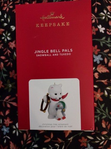 2021 Hallmark JINGLE BELL PALS 21st Snowball and Tuxedo Series Ornament ...
