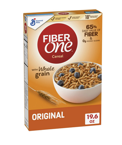 Fiber One Breakfast Cereal, Original Bran, 19.6 oz | eBay