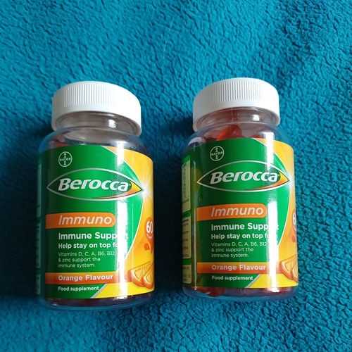 Berocca Immuno Multivitamin Gummies 2x60 Immune System Support Vitamin ...