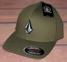 MEN'S VOLCOM ORIGINAL FLEXFIT HAT FITTED HAT CAP SIZE: S/M, L/XL | eBay