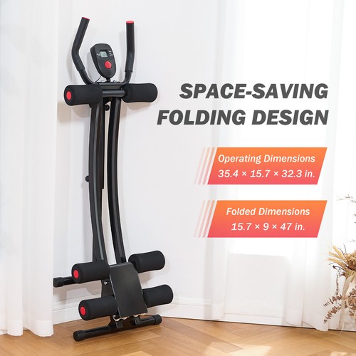 Body Shaper Gym Equipment Ab Abdominal Exercise Machine Crunch Trainer ...