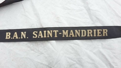 French Bachi Ribbon BAN Saint Mandrier | eBay