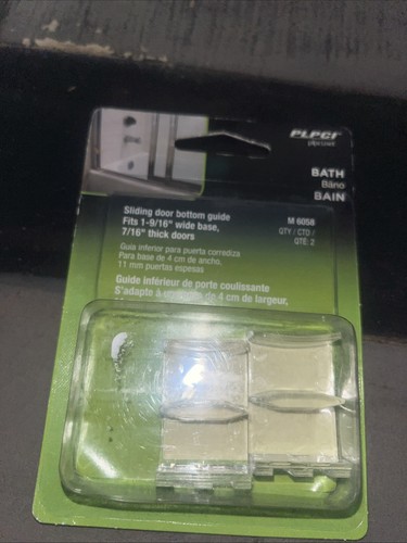 (2-Pk) PLPCI Sliding Shower Door Bottom Guides | eBay