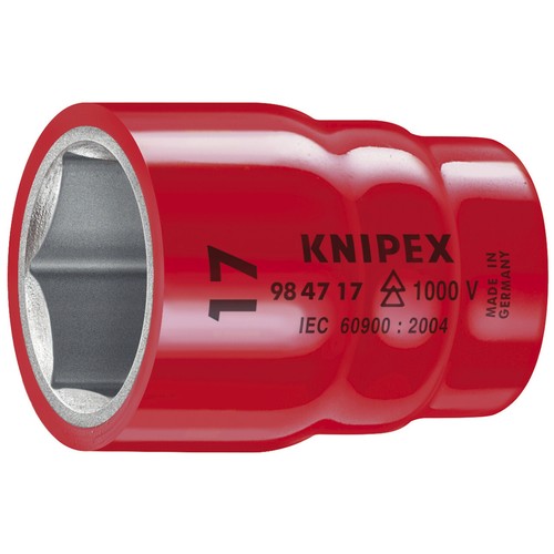 Knipex 98 47 18, Hex Socket, 1/2" Drive-1000V Insulated, 18 mm | eBay