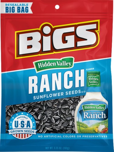 BIGS, Sunflower Seeds, Zesty Ranch, 5.35 oz. (12 Count) | eBay