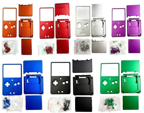 Unhinged Metal GBA SP Housing Boxy Style for Nintendo GameBoy Advance ...