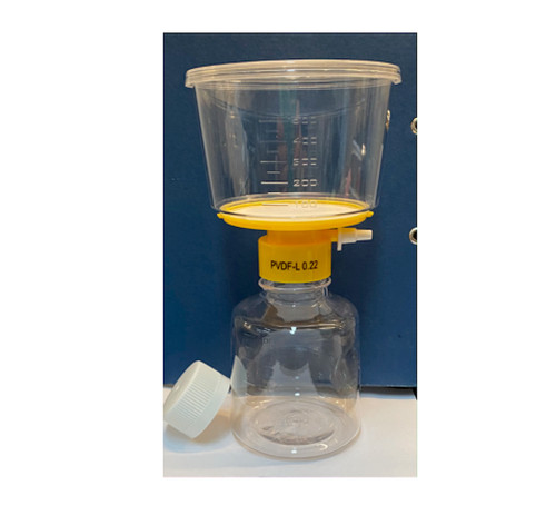 1 only 500ml STERICUP VACUUM FILTER UNIT 0.22um PVDF Membrane STERILE ...