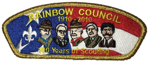 Boy Scout Rainbow Council 2010 100 Years of Scouting GMY Border FOS CSP ...