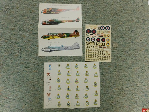 Esci decals 1/72 Handley Page Hampden Avro Anson variants D47 | eBay