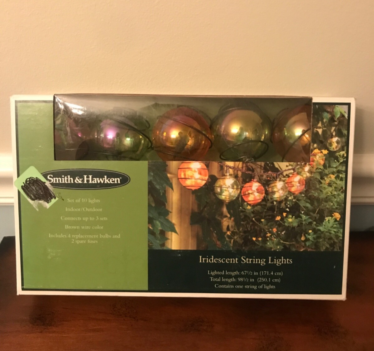 Smith Hawken Metal Cage String Lights Smith & Hawken Corded Electric