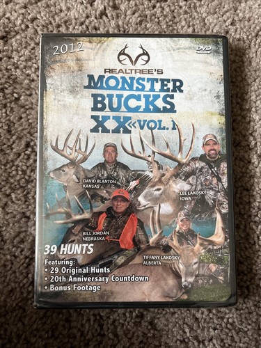 MONSTER BUCKS XX - Vol 1 - Real Tree Deer Hunting DVD SEALED | eBay