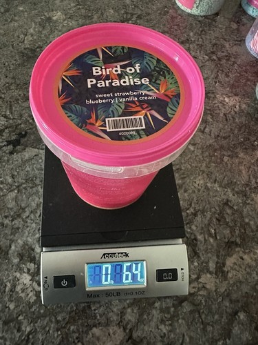 Pink Zebra Sprinkles Soy Wax Melts Bird Of Paradise New | eBay