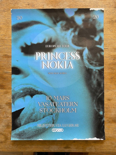 PRINCESS NOKIA POSTER LIVE IN SWEDEN 2020. INCREDIBLE IMAGERY!! WOW ...