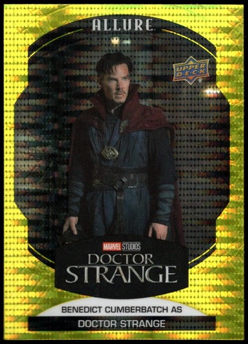 2022 UD Marvel Allure "YELLOW TAXI" #55...BENEDICT CUMBERBATCH AS ...