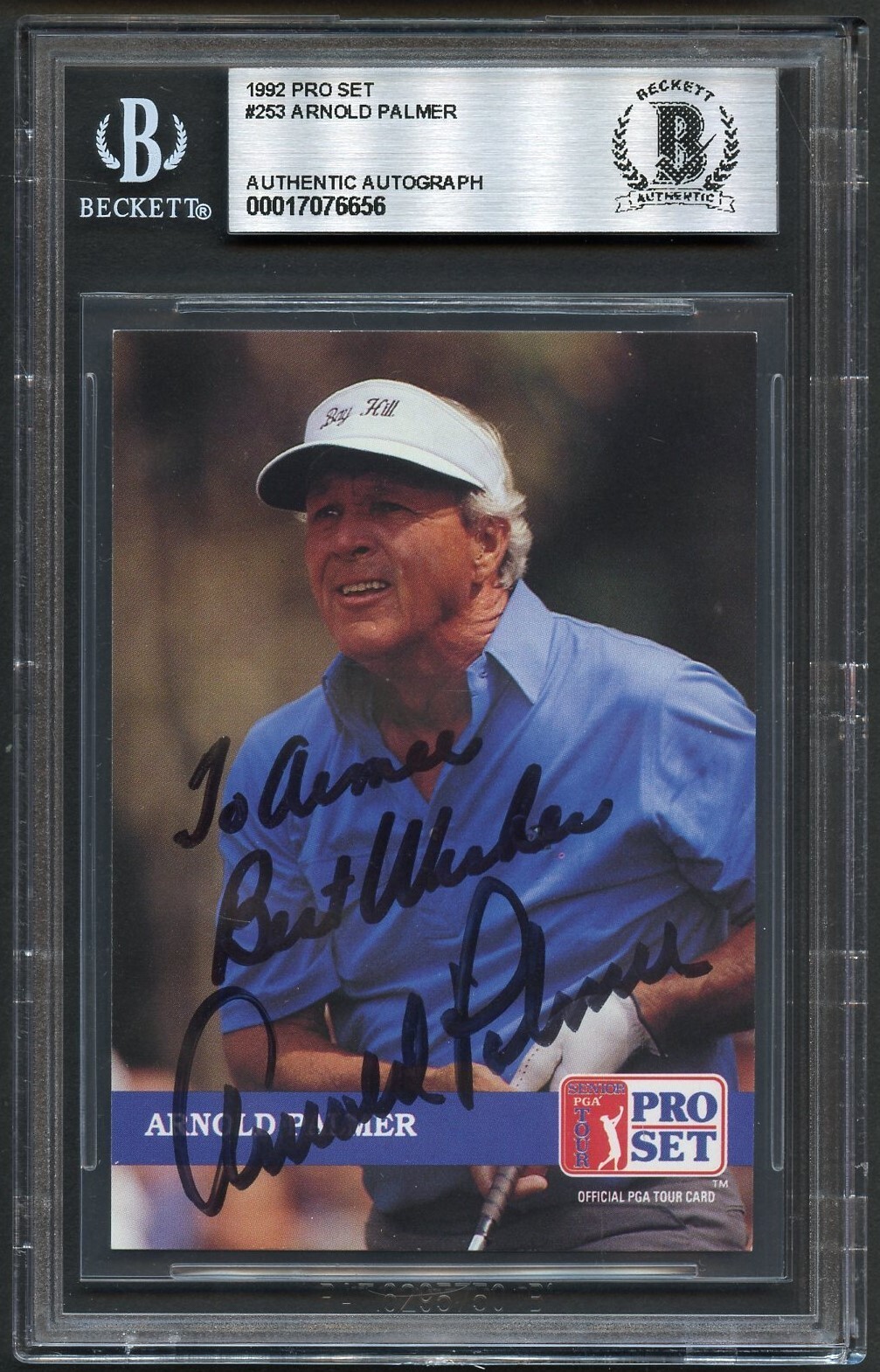 Arnold Palmer Golf Memorabilia & Signed Golf Collectibles