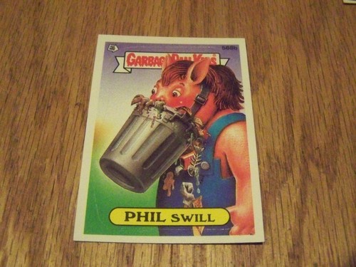 1988 TOPPS GARBAGE PAIL KIDS PHIL SWILL TRADING CARD | eBay