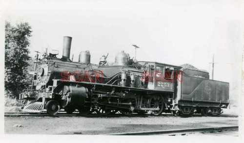 OG181 RP 1934/60s CMStP&P MILWAUKEE RAILROAD 460 LOCO #2253 MADISON WI ...