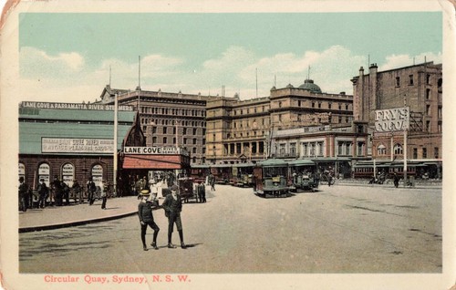 Postcard AU Sydney New South Wales-Circular Quay-Watsons Paragon Hotel ...