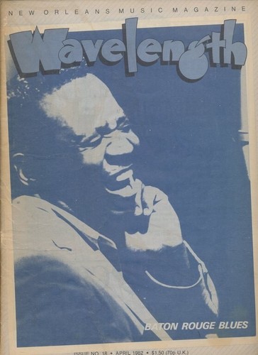 tk- New Orleans Blues magazines-WAVELENGTH-18-April 1982 | eBay