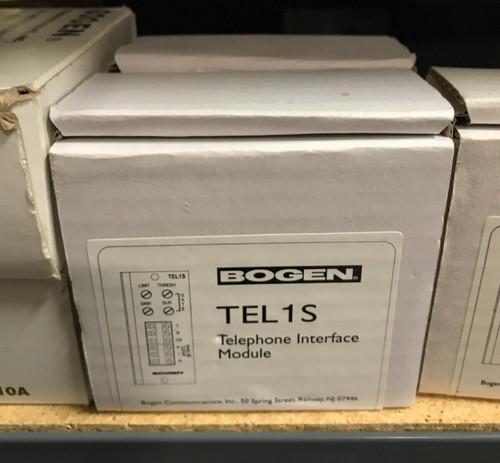Bogen M-Series TEL1S Interface Module Telephone Digital Input Bus ...