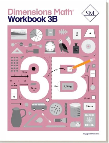 Dimensions Math Workbook 3B | eBay
