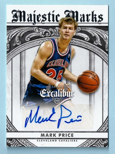 MARK PRICE 2014/15 PANINI EXCALIBUR MAJESTIC MARKS SIGNATURE AUTOGRAPH ...