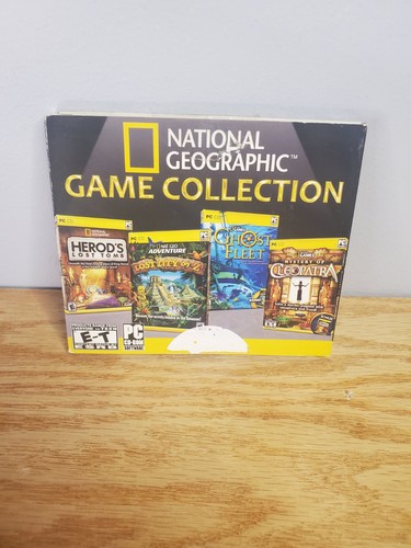 National Geographic Game Collection (4 Games) (PC-CD, 2010) - NEW ...