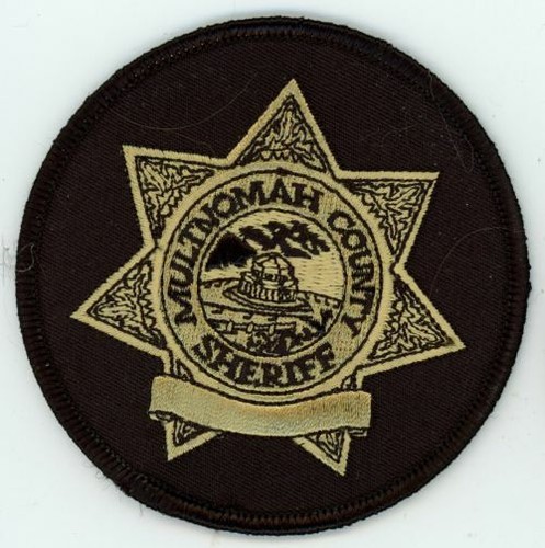 OREGON OR MULTNOMAH COUNTY SHERIFF NICE 3 1/4 INCH PATCH POLICE | eBay