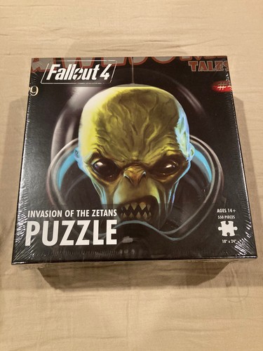 Thinkgeek Bethesda Fallout 4 Invasion Of The Zetans Puzzle 550 Pieces ...