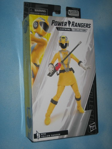 Power Rangers Lightning Collection YELLOW RPM RANGER! | eBay