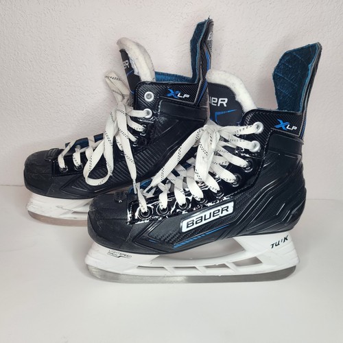 Bauer XLP Lightspeed Pro II Ice Hockey Skates Mens Size 6 Black & White ...
