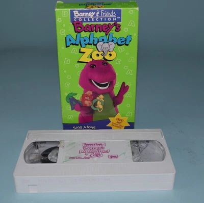 Barney's Alphabet Zoo VHS Barney & Friends | Grelly USA