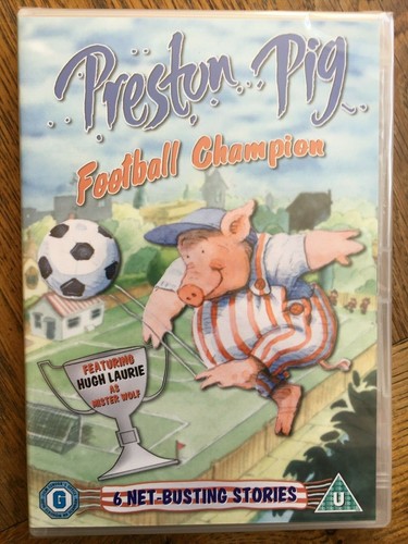 Preston Pig Football Champion (Hugh Laurie) - DVD UK Release Sealed ...