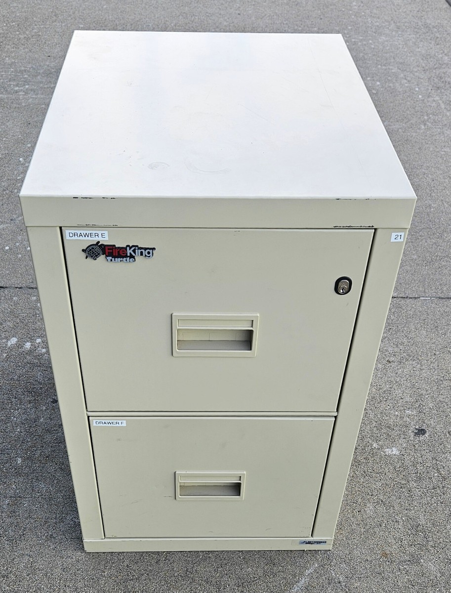 Amffc 200 Fireproof And Burglary Resistant 2 Drawer File Cabinet ...