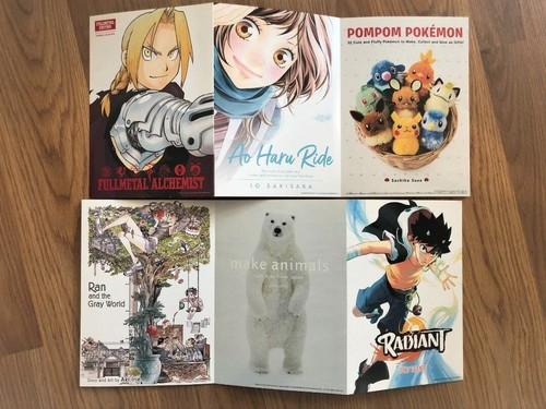 Comic Con Postcards Set of 6 - Fullmetal Alchemist Pokemon Ao Haru ...